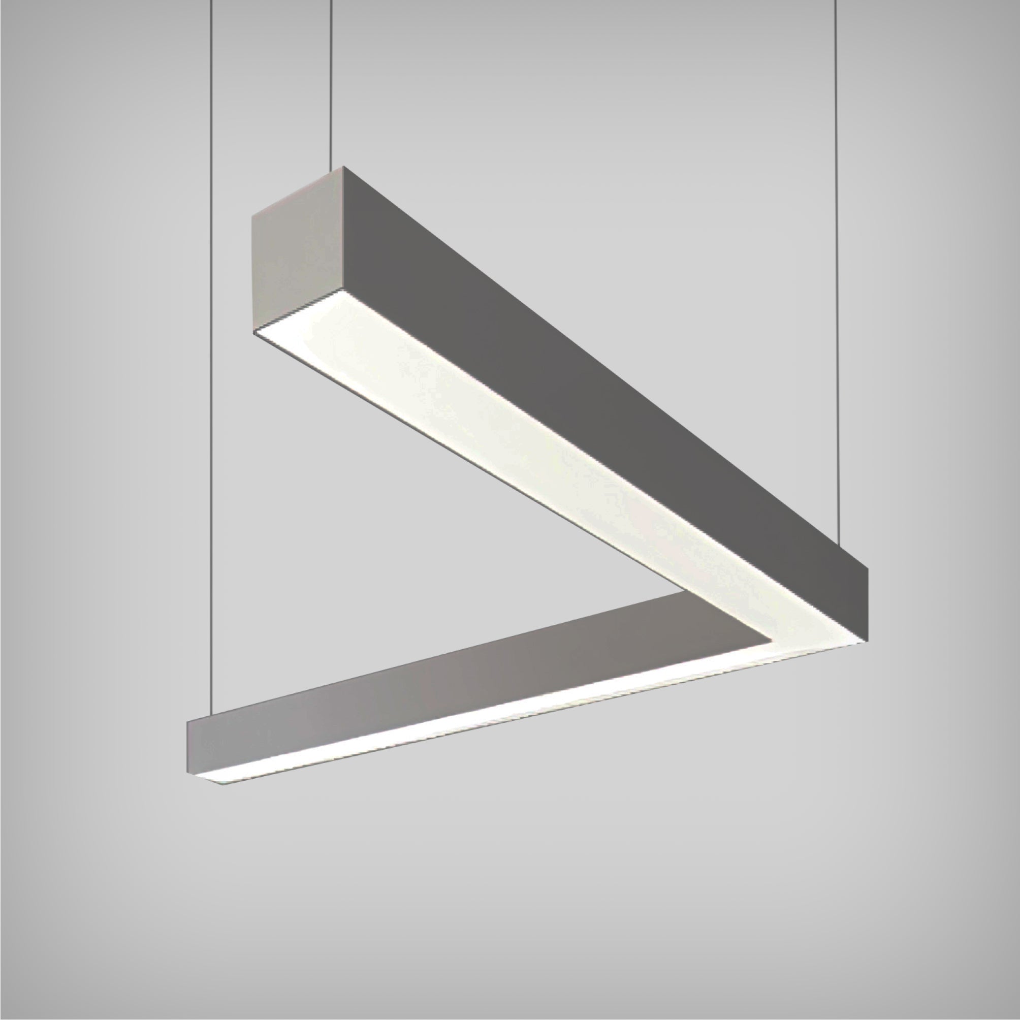 2-Inch U-, T-, L- Shaped LED Linear Pendant Light – LED Lights Direct