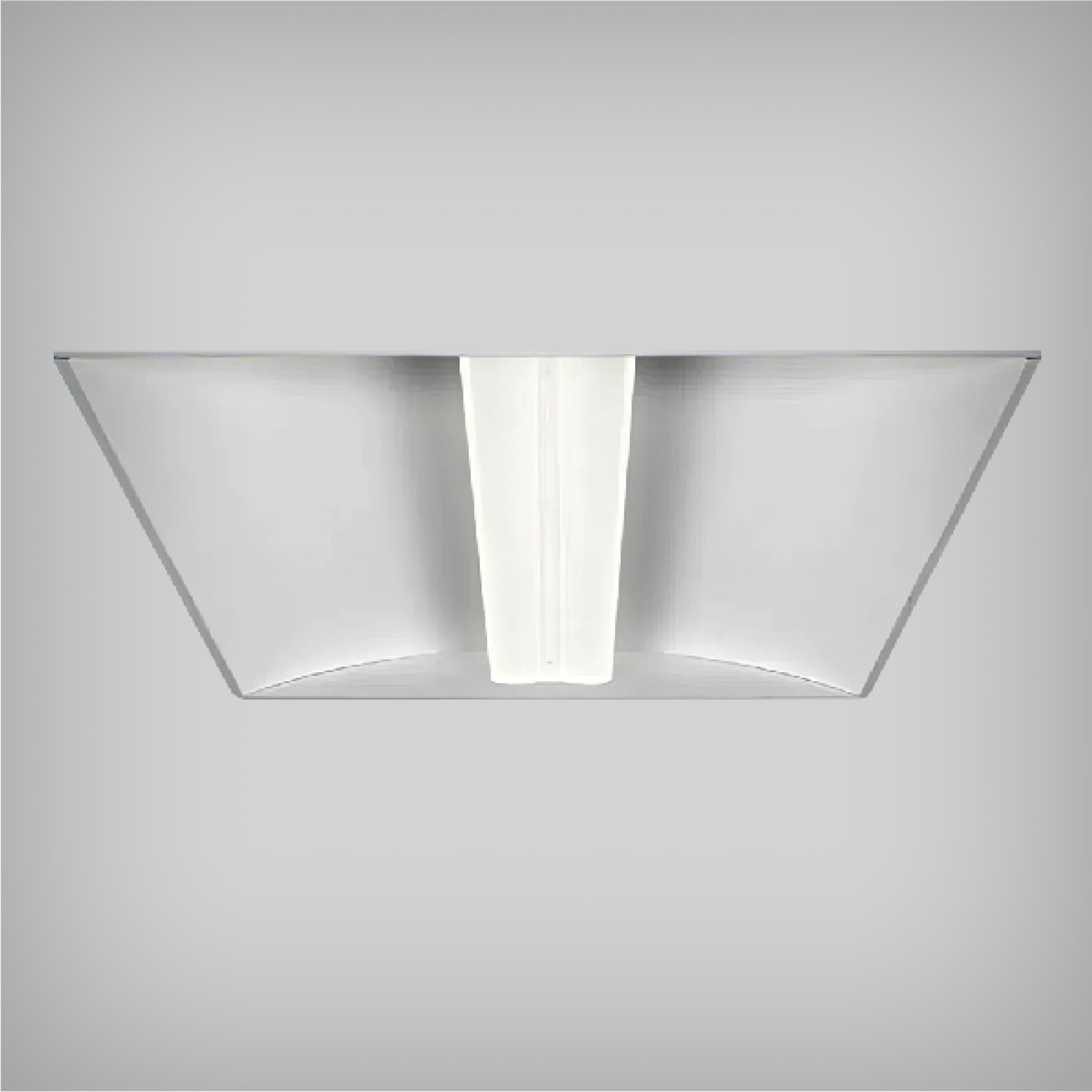 Architectural LED Recessed Center Basket Troffer Light – LED Lights Direct