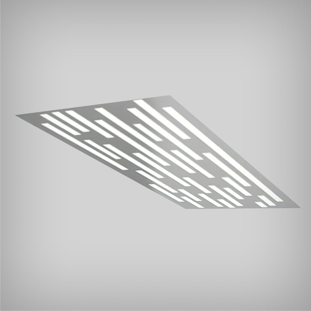 Architectural Recessed LED Flat Panel with Strips Design – LED Lights ...