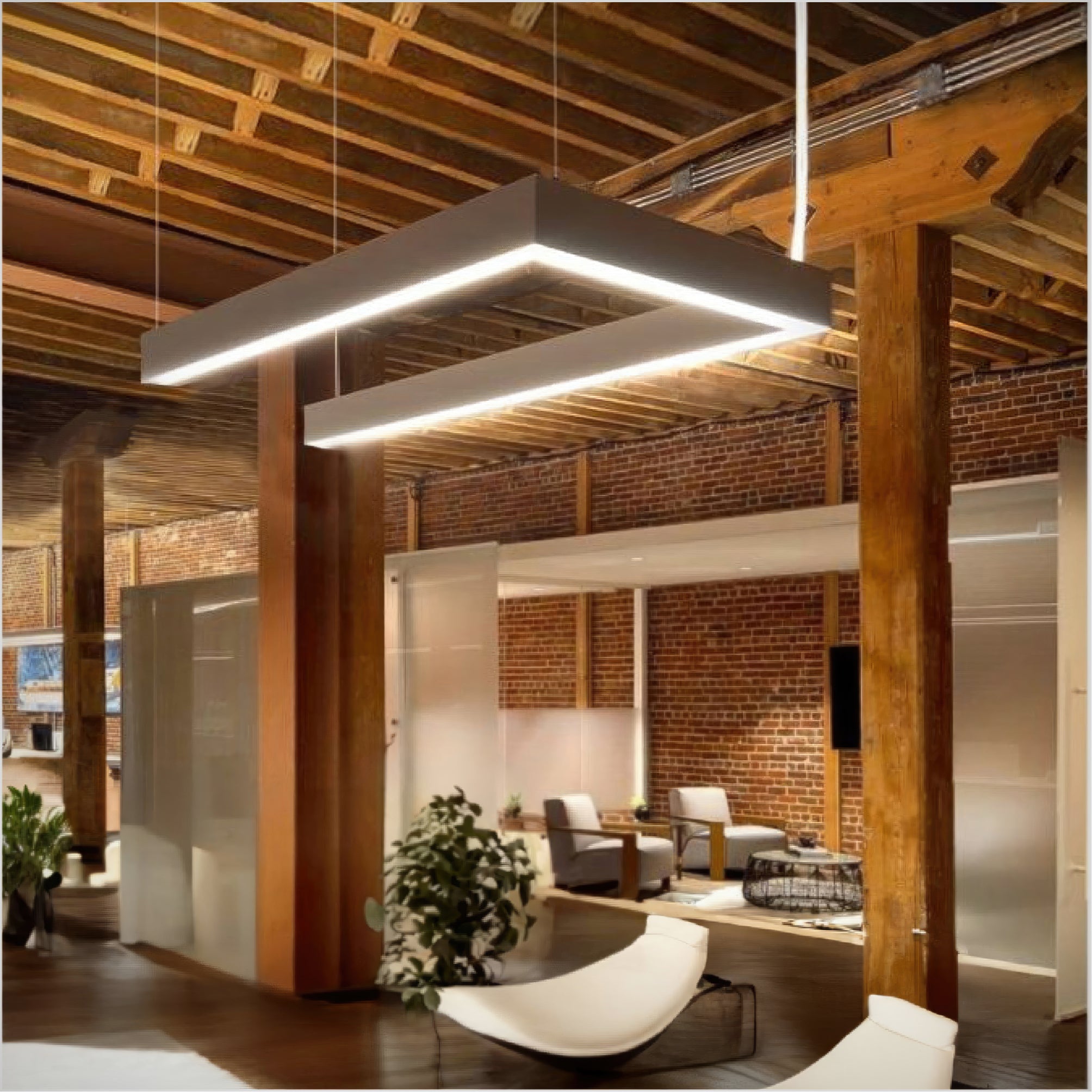 2-Inch U-, T-, L- Shaped LED Linear Pendant Light – LED Lights Direct