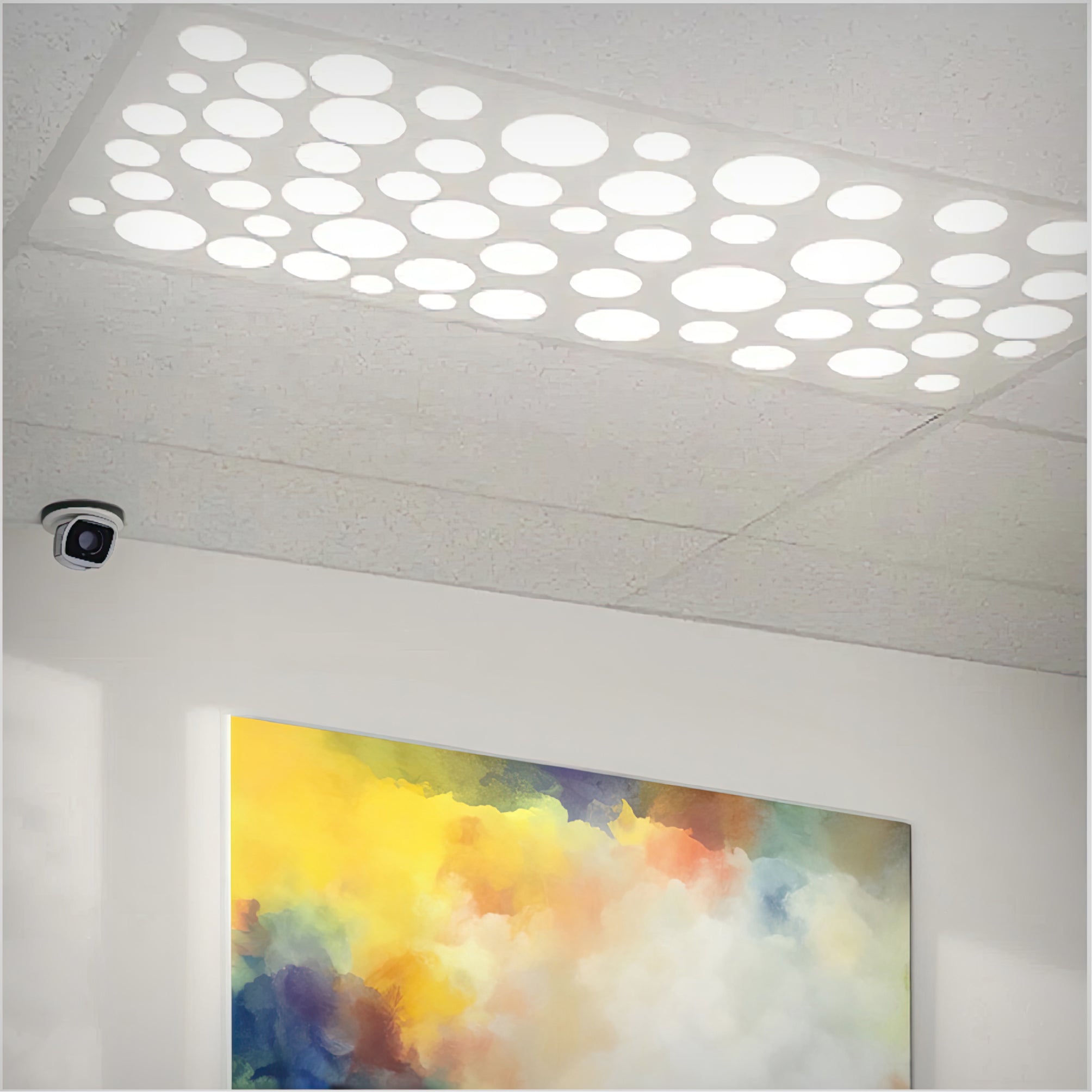 Architectural Recessed LED Flat Panel with Bubbles Design – LED Lights ...