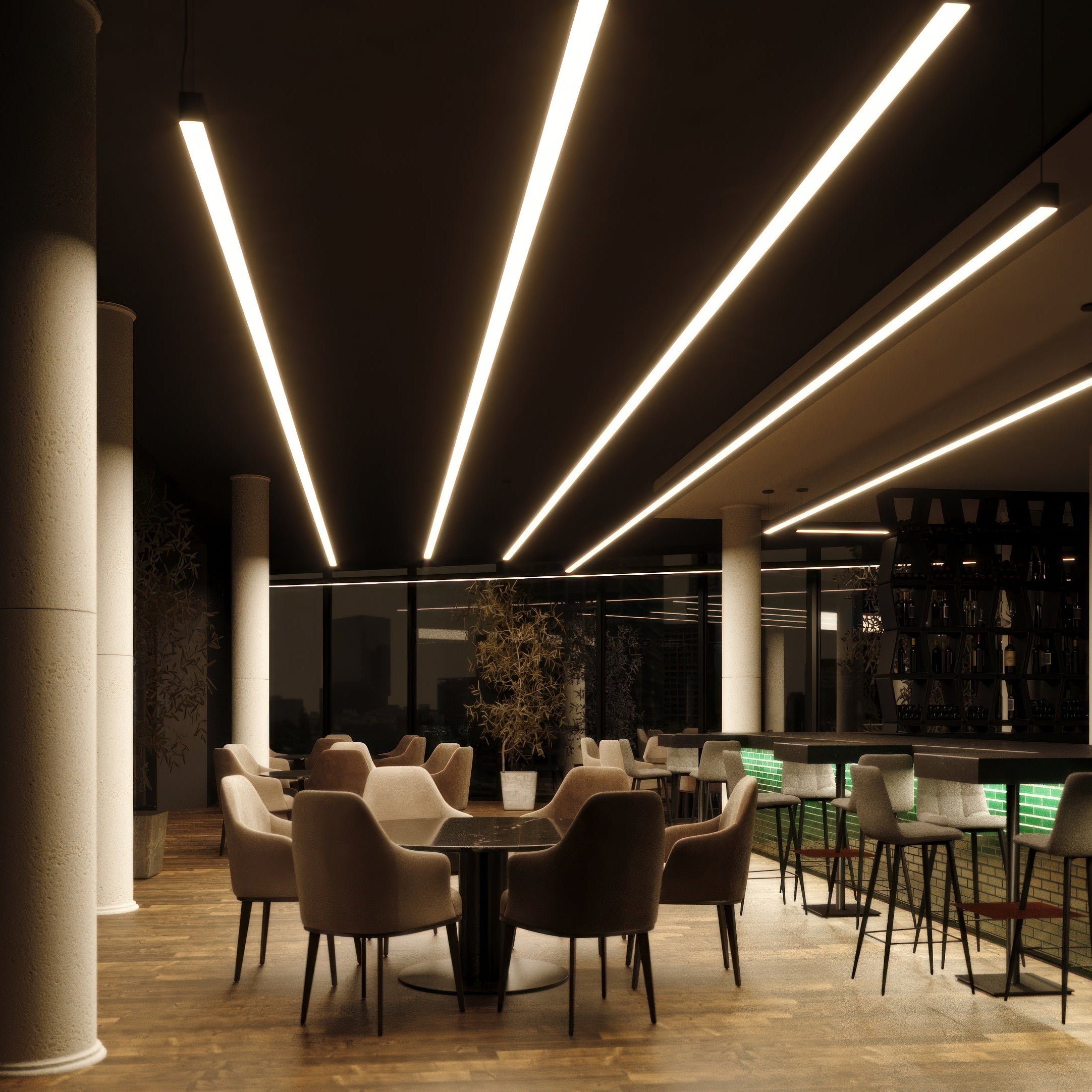 LED Linear Configurable Lighting System – LED Lights Direct