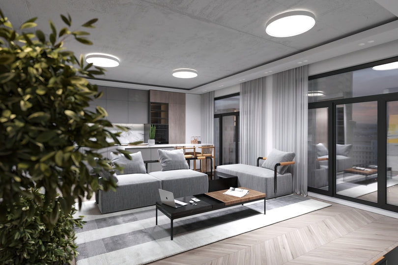 Round Ceiling Mounted LED Fixture – LED Lights Direct